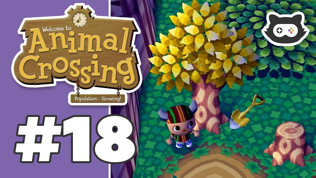 Let's Play: Animal Crossing Gamecube in 2021 (Episode 18: GOLDEN TREE ...