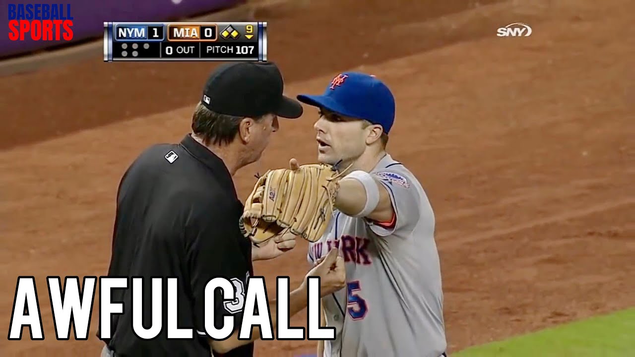 MLB | Awful Umpiring - YouTube