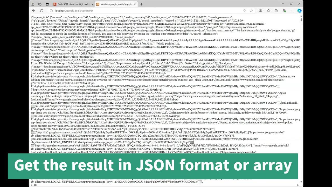 Scrape Google Search Results with PHP - YouTube