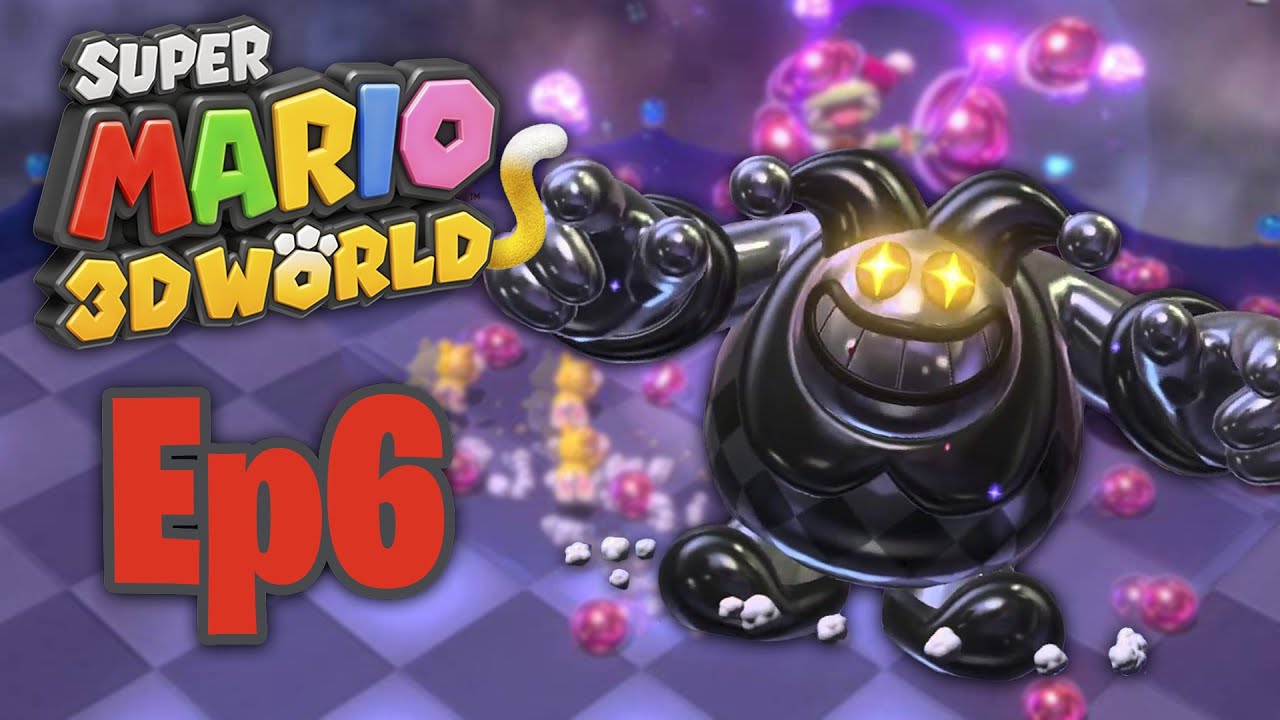 MOTLEY BOSSBLOB EL BUFFON | Super Mario 3D World Gameplay Español #6 ...