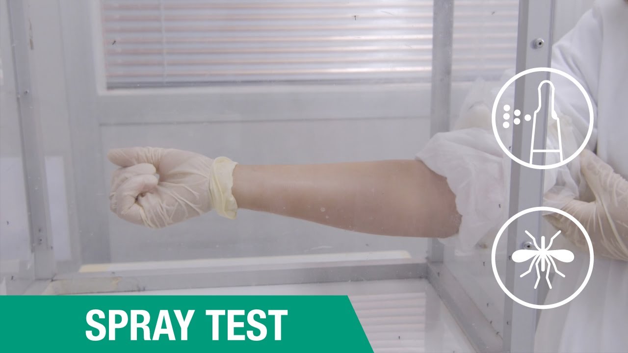 PARA'KITO Spray Efficacy Test "Arm in Cage" - YouTube