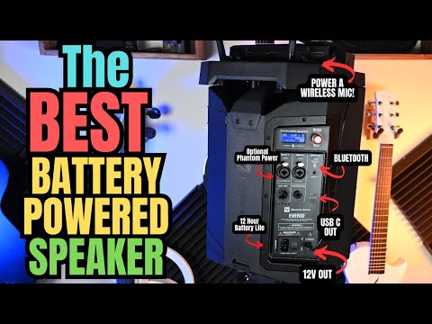 Electro Voice EVERSE 8 - The BEST Battery-Powered PA Speaker!