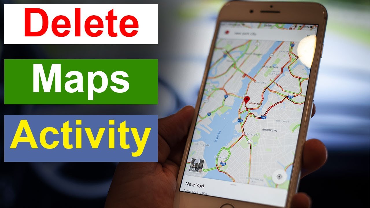 How to Delete Google Maps Activity? - YouTube