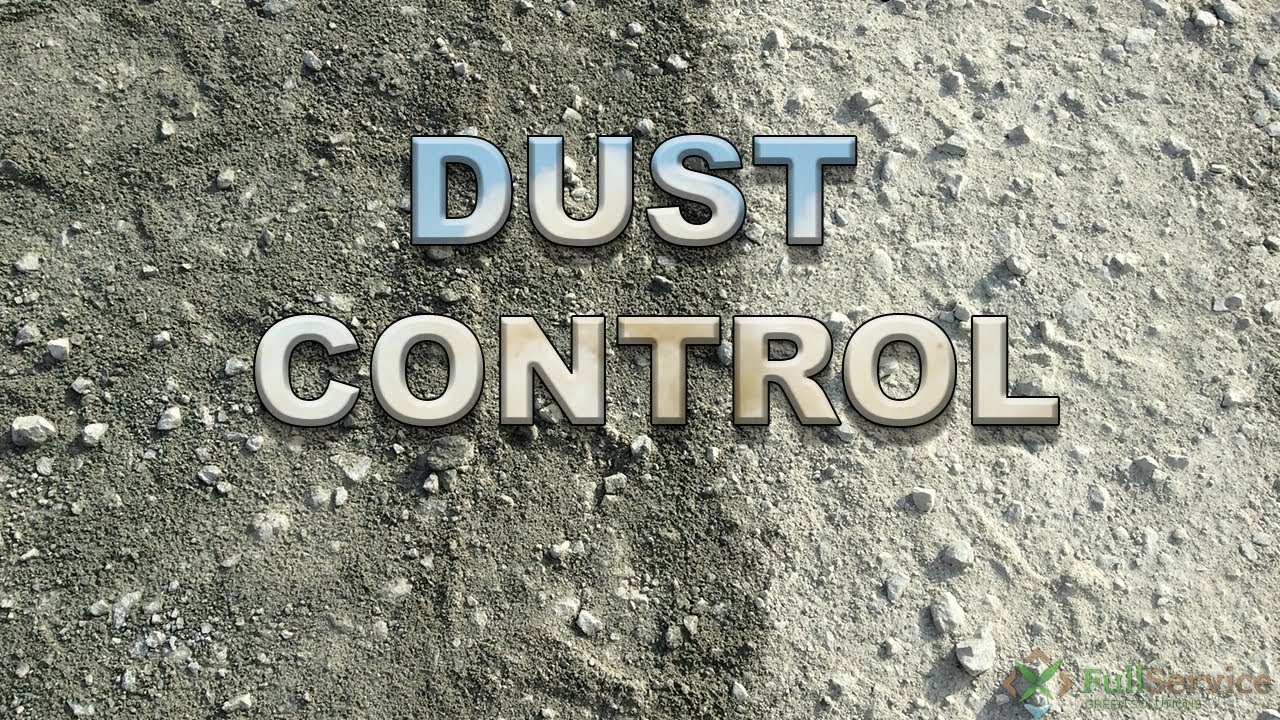 Dust Control on Storage Area, Cipro - YouTube