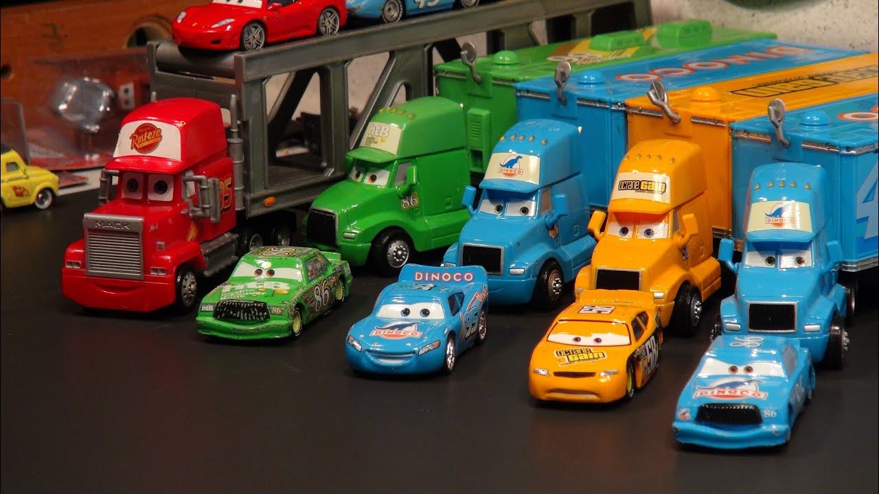 Pixar Cars , Cut Scene The Haulers with the Delinquent Road hazards and ...