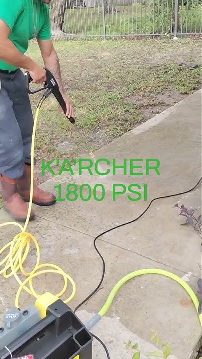 K'A'RCHER K 1800PS CUBE - YouTube