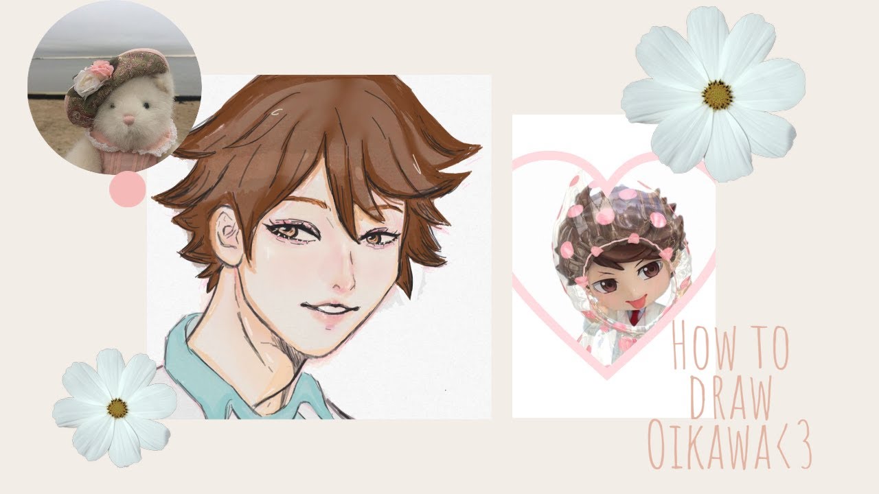 How to draw Oikawa Tooru (tuto in spanish)🧸 Digital art on Tayasui ...