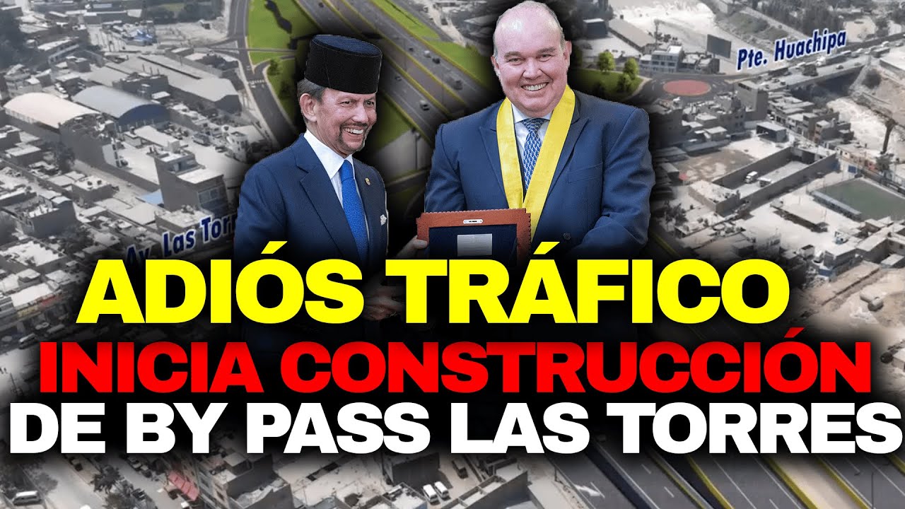 🚨PORKY INICIA CONSTUCCIÓN DE BY PASS LAS TORRES EN AUTOPISTA RAMIRO PRIALE - YouTube