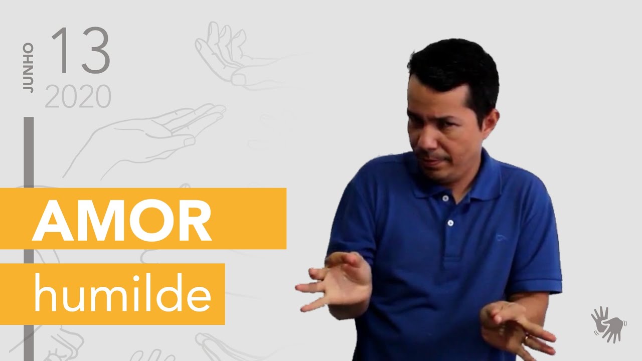 Amor humilde — Pão Diário em Libras - YouTube