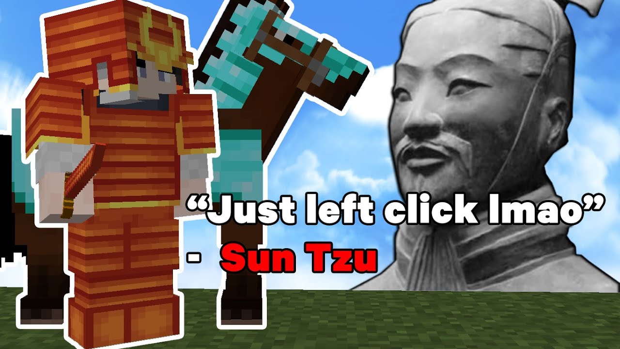 Minecraft PvP But I Follow Sun Tzu's Art of War - YouTube