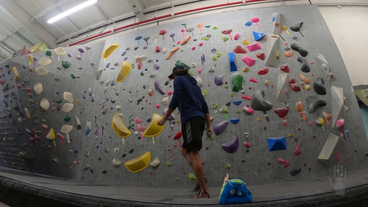 Climbing walls Han style, Solo | TinyHandCrimps - YouTube