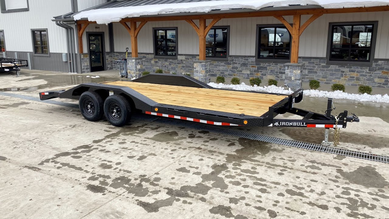 2021 Ironbull 102"x20' Buggy Hauler Car Trailer 9990# GVW * 102" DECK ...