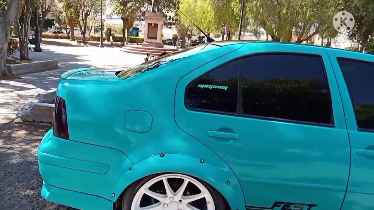 Jetta A4 tuning con rines blancos se ve genial!! - YouTube
