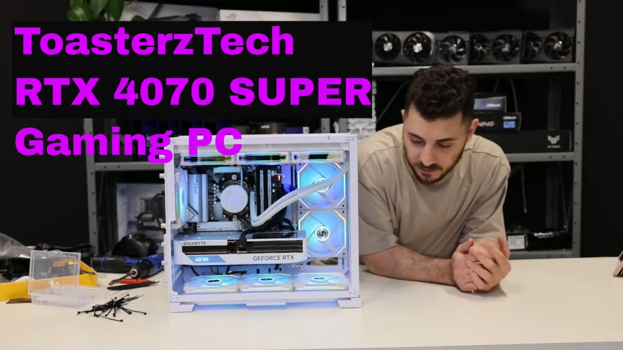 Watch Now: Customer Live PC Build ToasterzTech Gaming PC - RTX 4070 ...