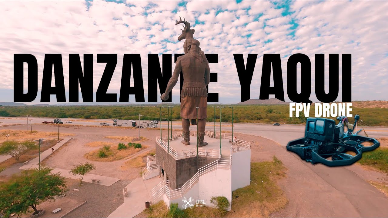 Monumento al Danzante Yaqui FPV Drone - YouTube