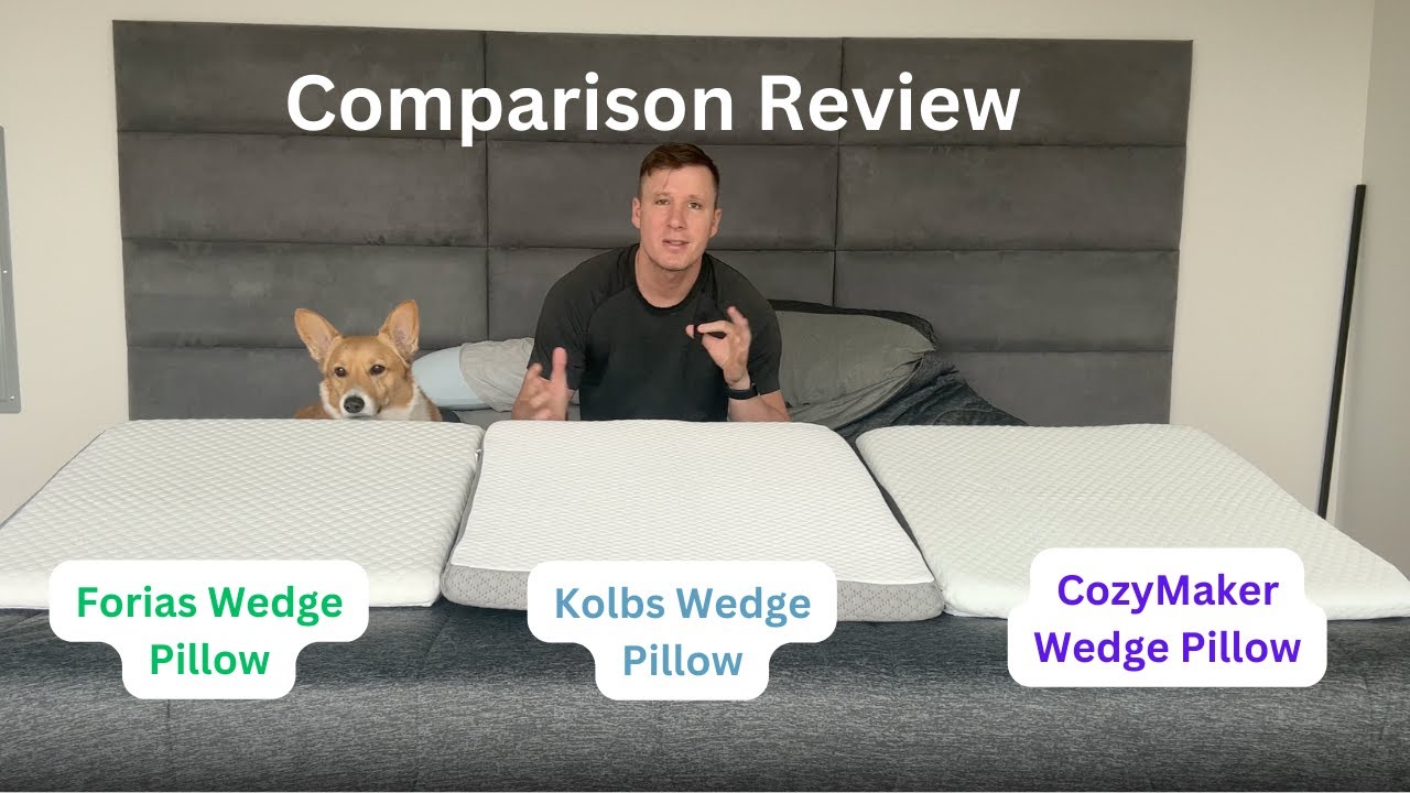 Wedge Pillow Comparison Review - YouTube