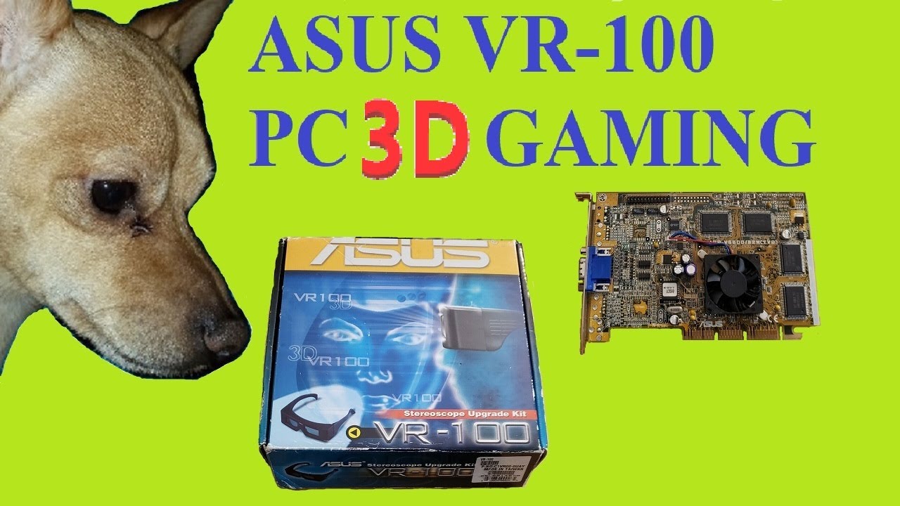 Asus VR 100 Stereoscopic 3D on the PC - YouTube