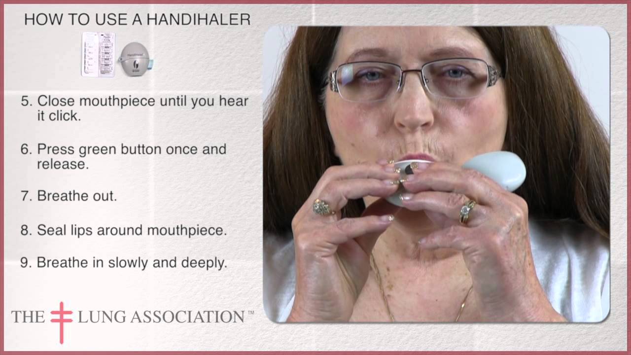 How to use a Handihaler - YouTube