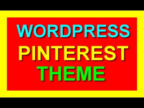 Pinterest Style Wordpress Theme:WP Clone Pin Board Theme Like Pinterest ...