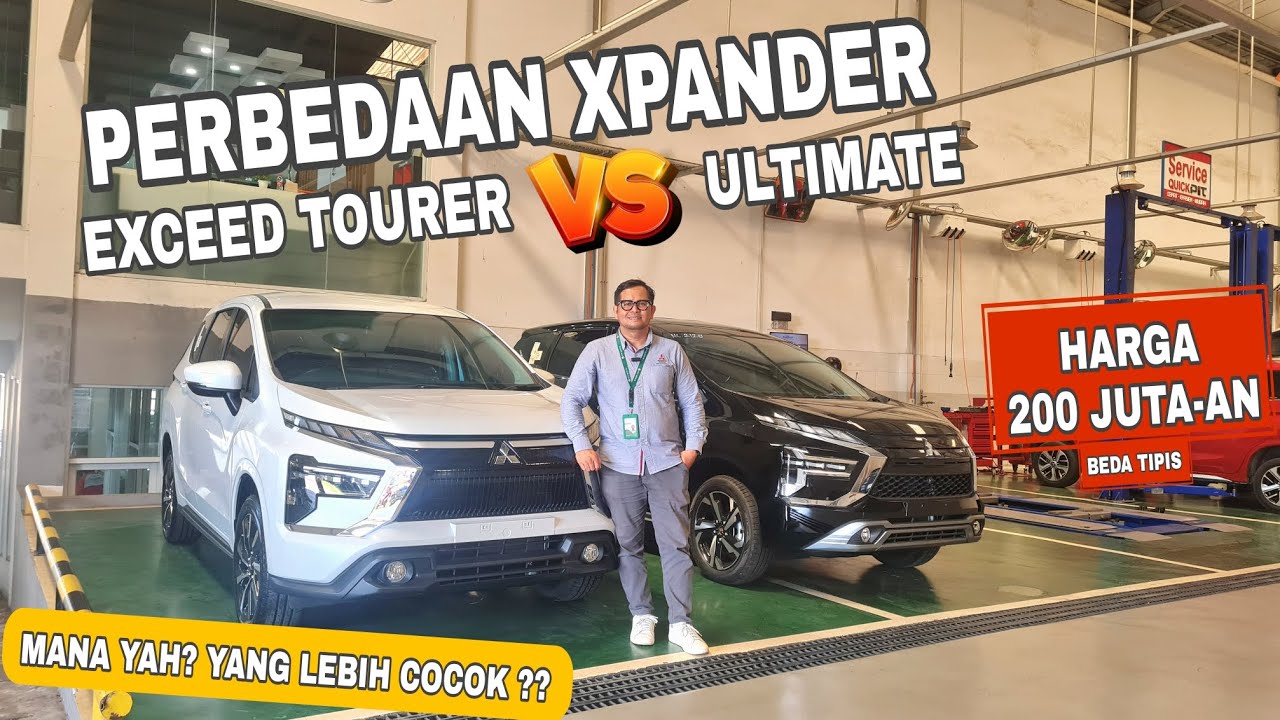 MITSUBISHI TURUN HARGA SAMPAI 50 JUTA⁉️ BEDA HARGA XPANDER EXCEED ...