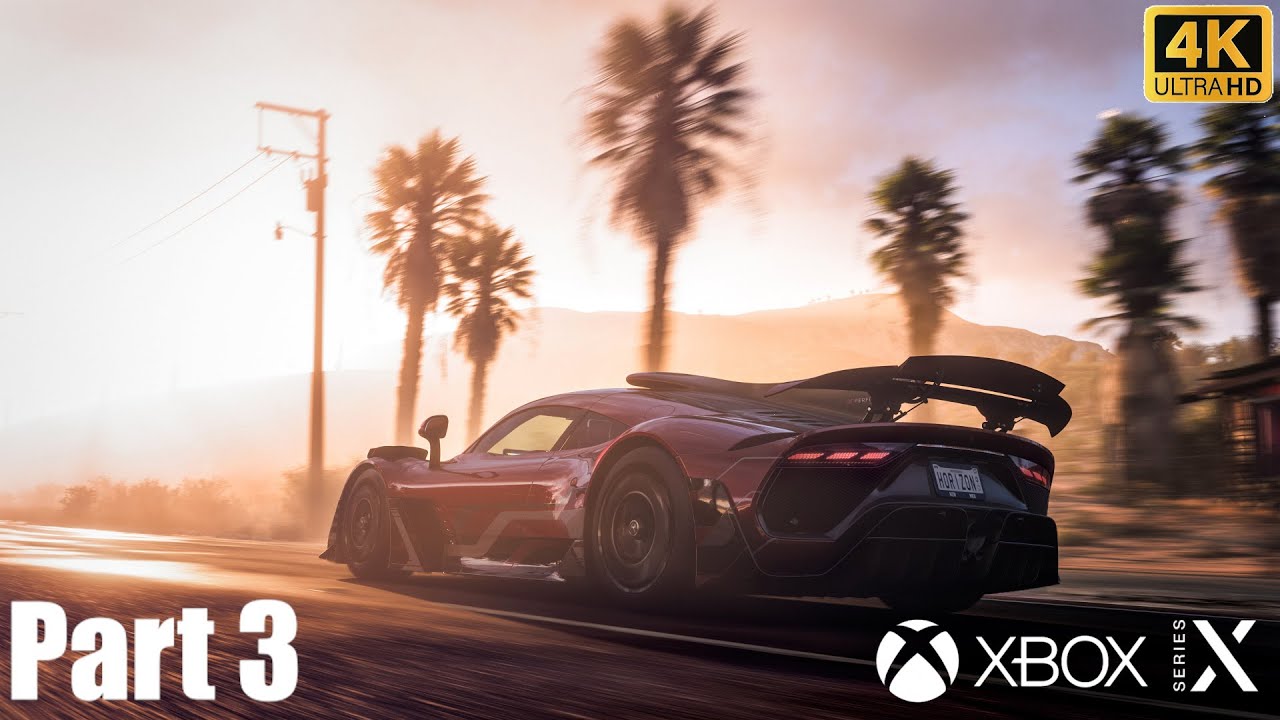 Forza Horizon 5 XBOX SX Lets Play Part 3 4K (FH5 GAMEPLAY WALKTHROUGH ...