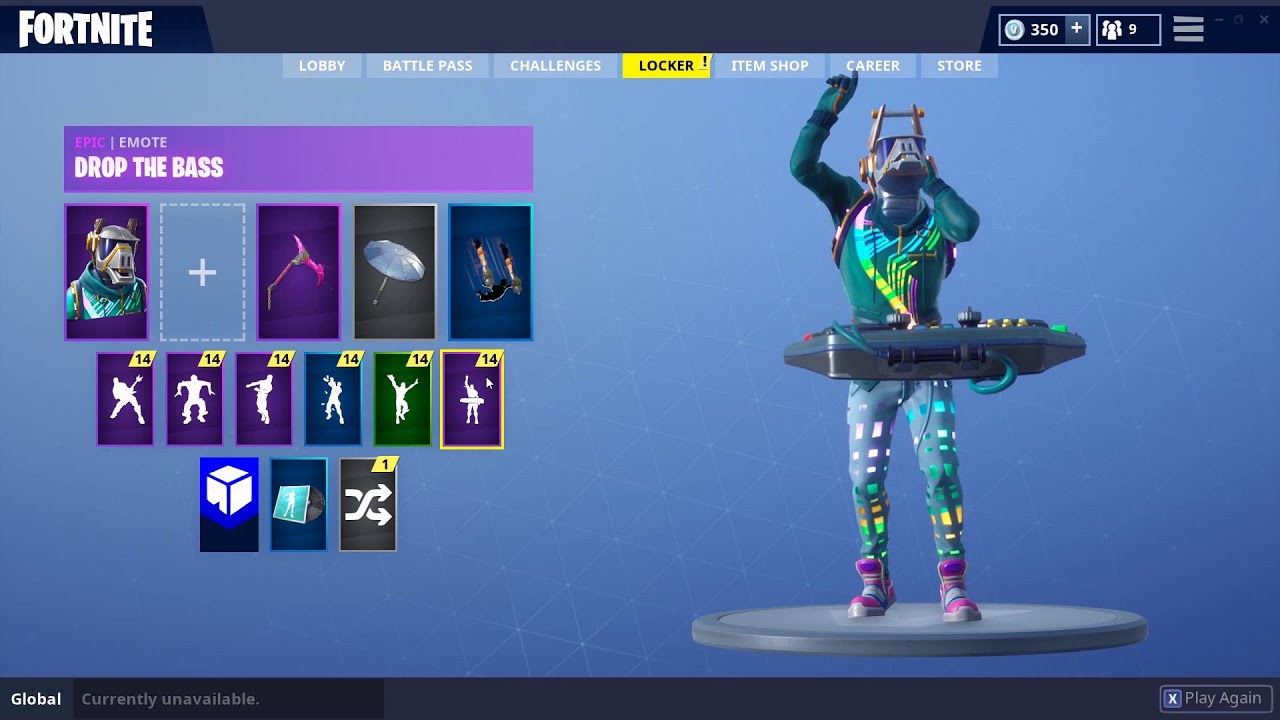 *New* Drop The Bass Emote In Fortnite Battle Royale - YouTube