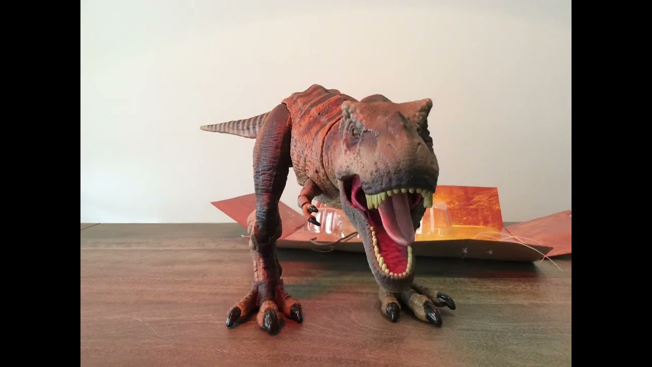 Stop Motion Unboxing Hammond Collection T Rex - YouTube