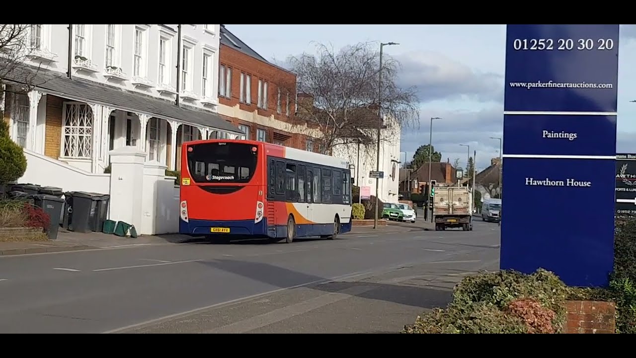 Here is the stagecoach bus 36440 on the number 19 in Farnham Friday 11 ...