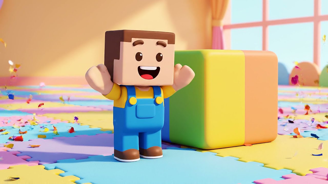 Un Pequeño Novato de Roblox Quedó Atrapado | Canciones Infantiles y ...