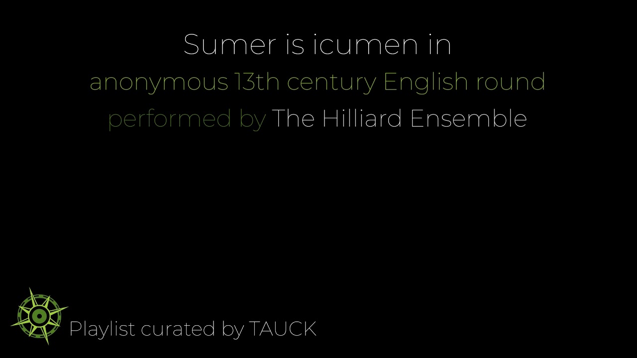 Anonymous, 13th-Century English Round – Sumer is icumen in - YouTube