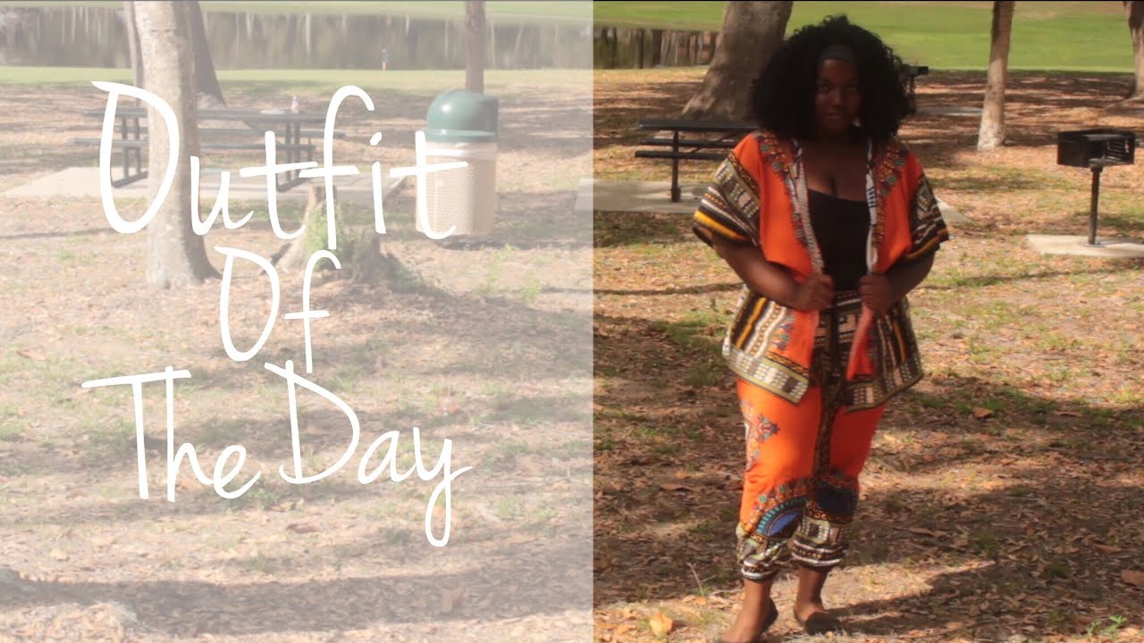Outfit Of The Day, #OOTD (African Theme) - YouTube