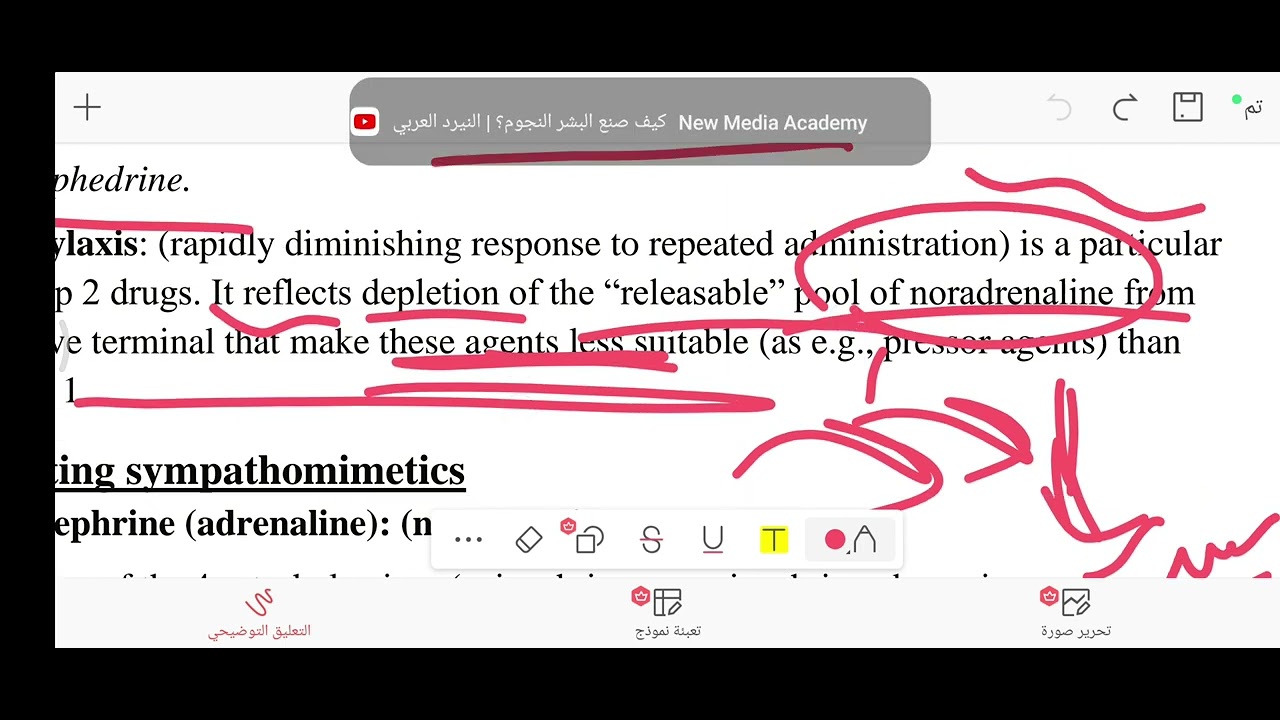 pharmacology lec11 p2 drugs affecting the adrenergic transmission - YouTube