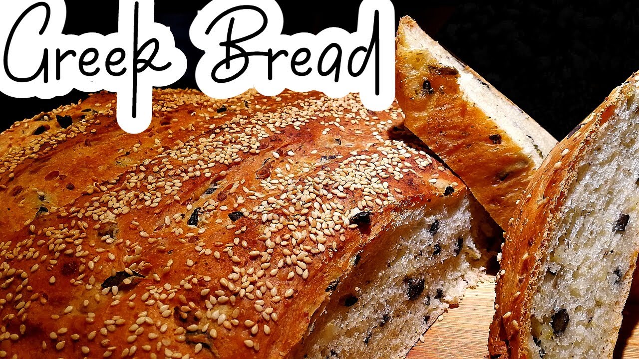How To Make Delicious GREEK Feta Cheese bread | Greek Tiropsomo - YouTube