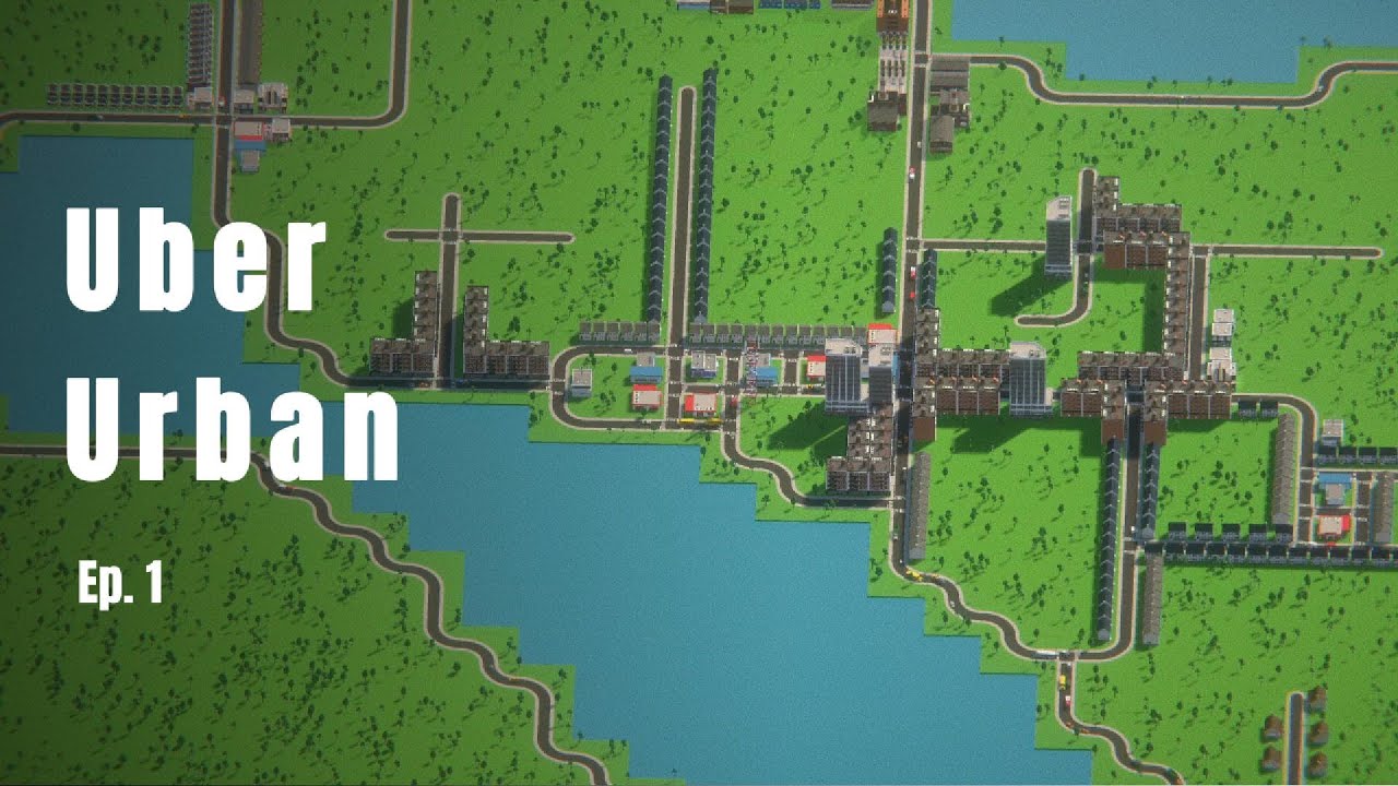 Uber Urban Gameplay | Indie City Builder | Ep 1 - YouTube