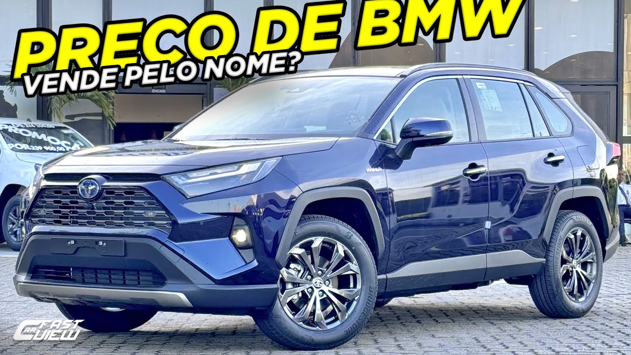 NOVO TOYOTA RAV4 2024 AZUL TOPÁZIO COM PREÇO DE BMW X1 É O MELHOR SUV ...
