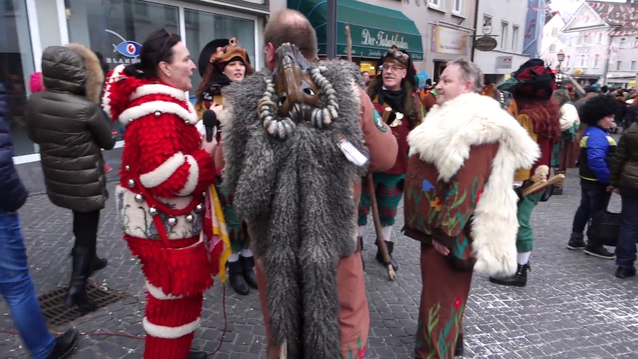 Fasnet 2016 in Weingarten - YouTube