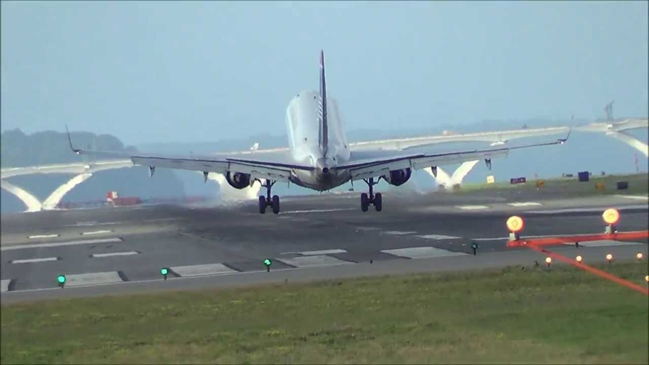 DCA Final Approaches and Landings - YouTube