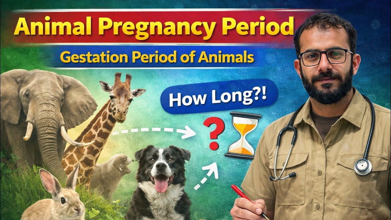 Animal Pregnancy Period | Gestation Period of Animals Explained - YouTube