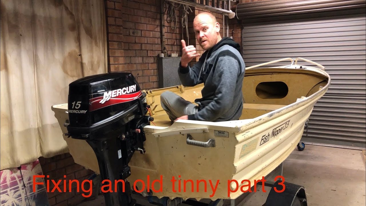 Fixing an old tinny part 3 - YouTube