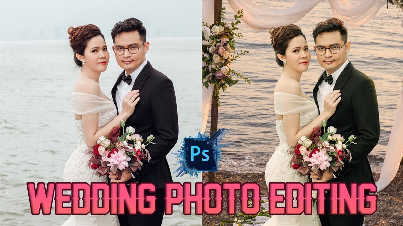Best Way To Editing Wedding Photos In Photoshop - Photoshop Tutorial ...