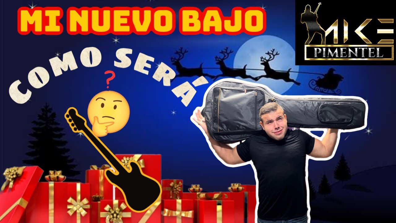 Cómo se ve y suena mi nuevo bajo” + Mike Pimentel Bass - YouTube