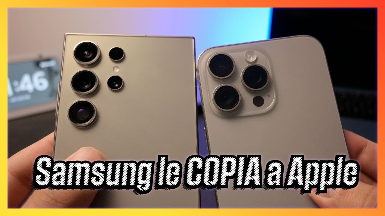 ¡TODO LO QUE SAMSUNG LE HA COPIADO A APPLE! - YouTube