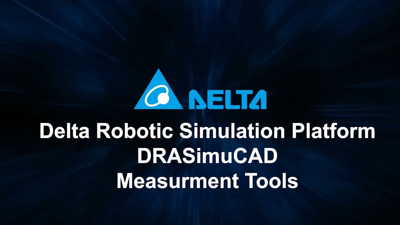 Delta Robotic Simulation Platform DRASimuCAD(4) - Measurement Tools ...