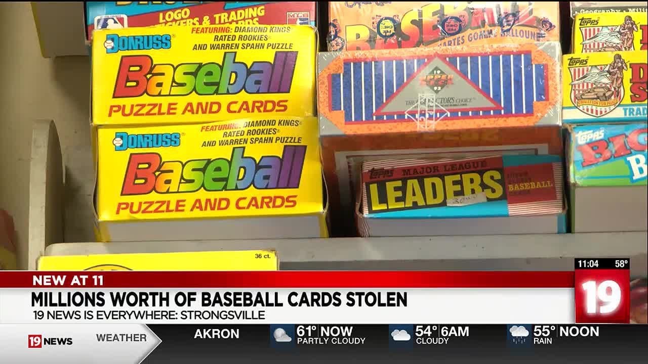Over $2 million worth of baseball cards stolen from Strongsville hotel ...