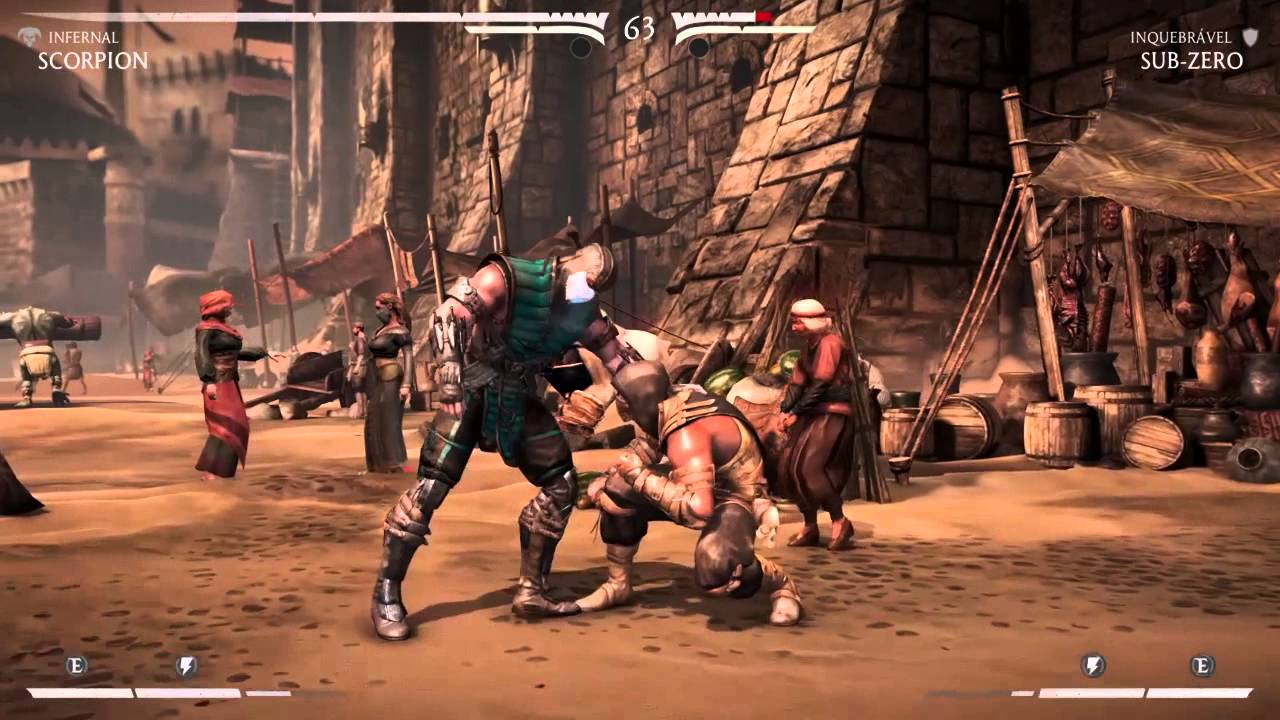 MKX - Stage Brutality 02 (Outworld Marketplace) - YouTube