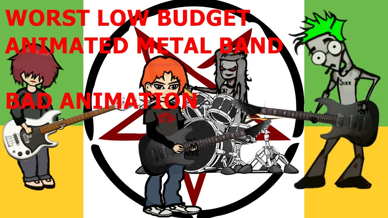 Metal Band Animation Free, Rock band animation, Channel Shoutout Free ...