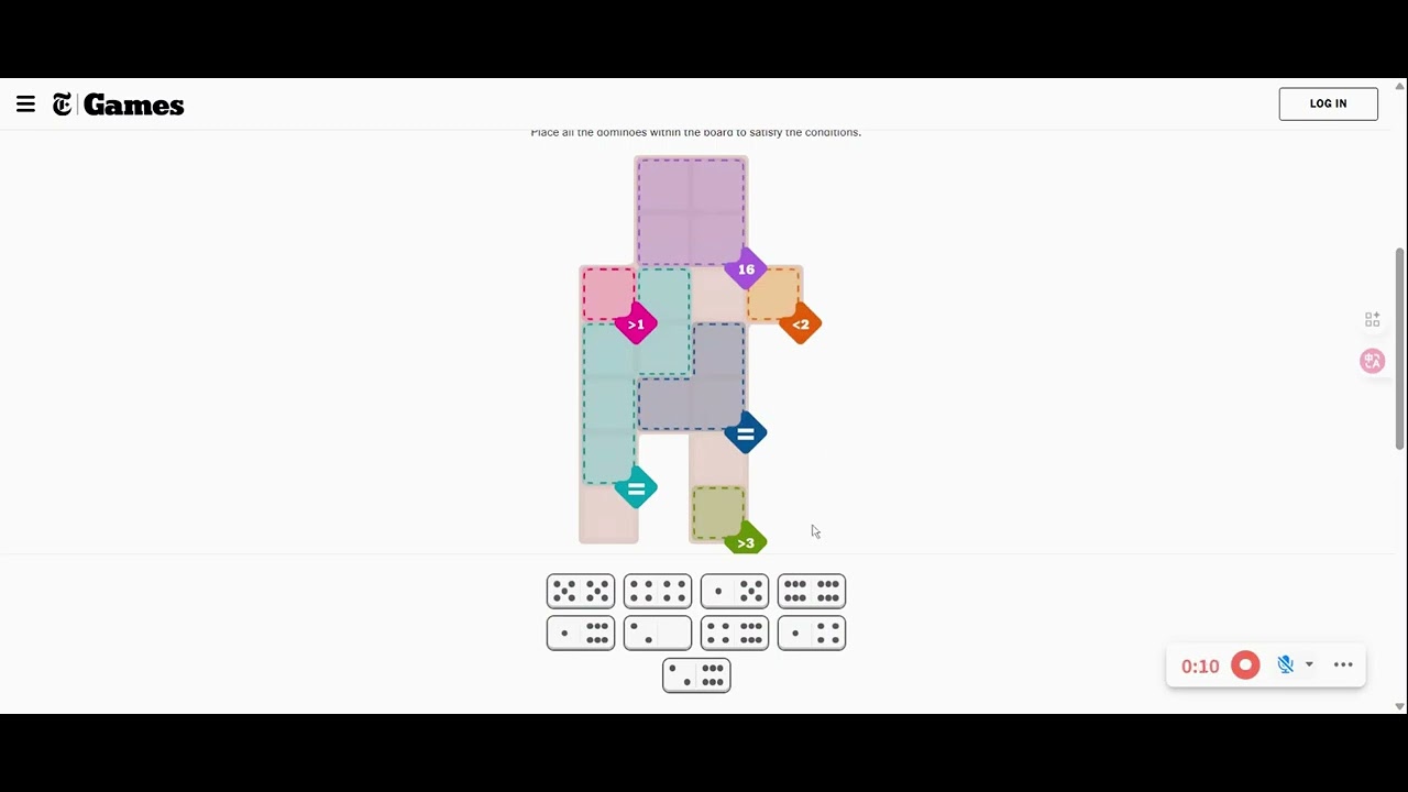 Pips - NYT Domino Puzzle Game - 31 October 2025 - YouTube