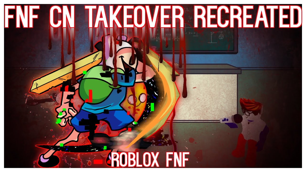 FNF CN Takeover Recreated in Roblox Friday Night Funkin - YouTube