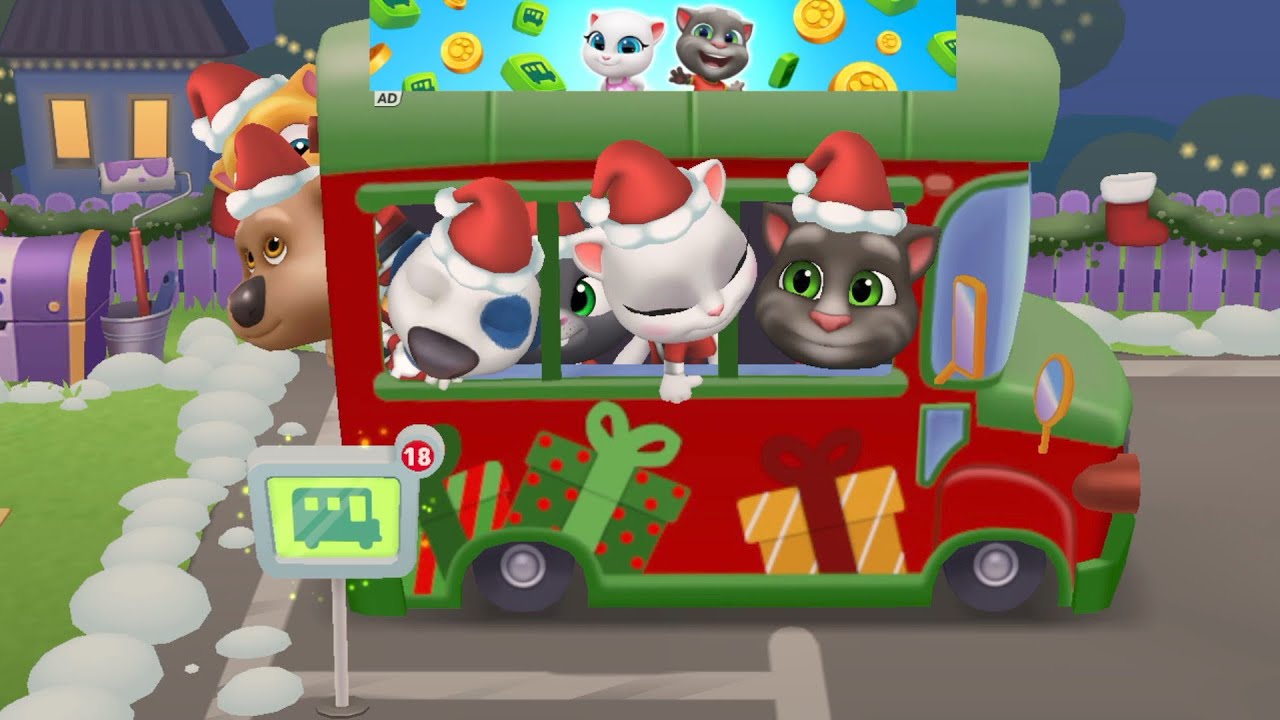 My talking tom and friends ! My talking angela vs tom team ! unlocked ...