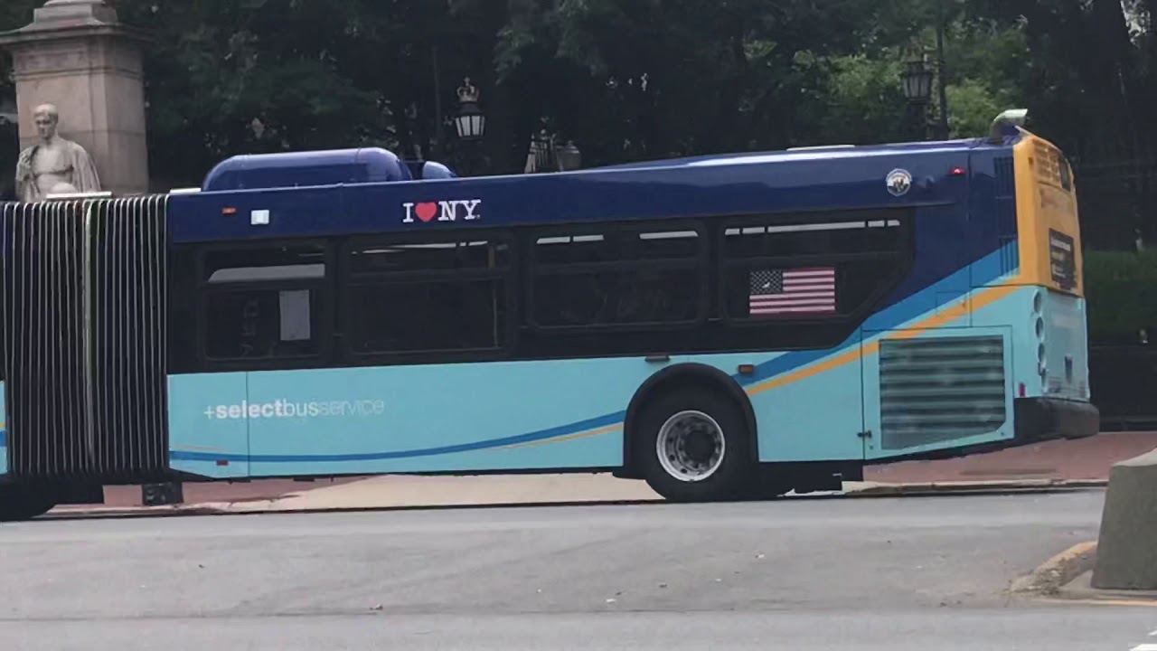 Rare New Flyer XD60 on the M60SBS - YouTube